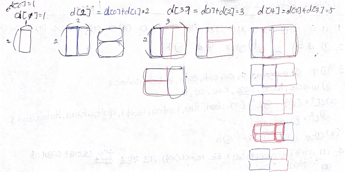 [Algorithm] 🧱백준 11726 2xN 타일링